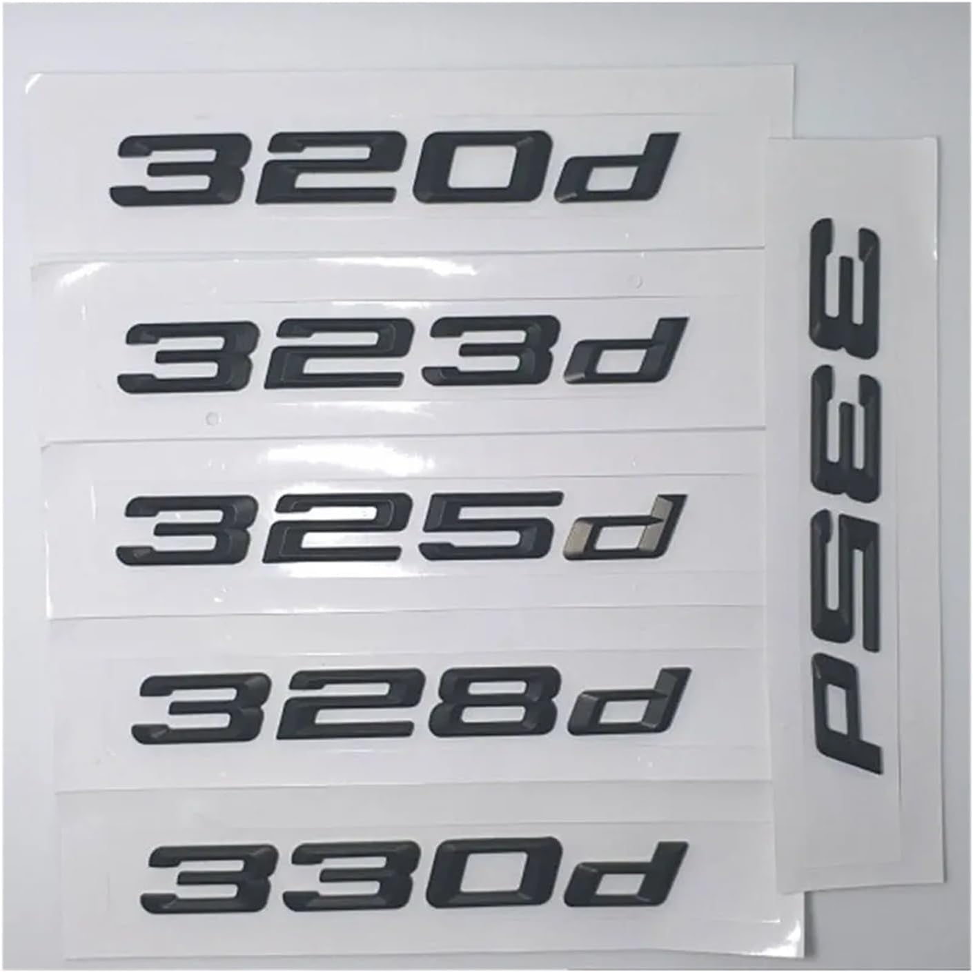 3D ABS 318d 320d 323d 328d 325d 330d 335d Original Logo car Sticker 3 ...