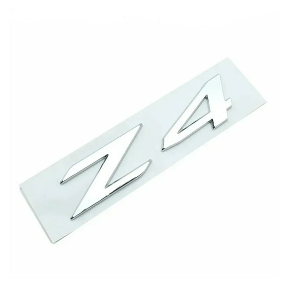 3D ABS Adhesive Chrome Black Car Rear Trunk Badge Decal Compatible with ...