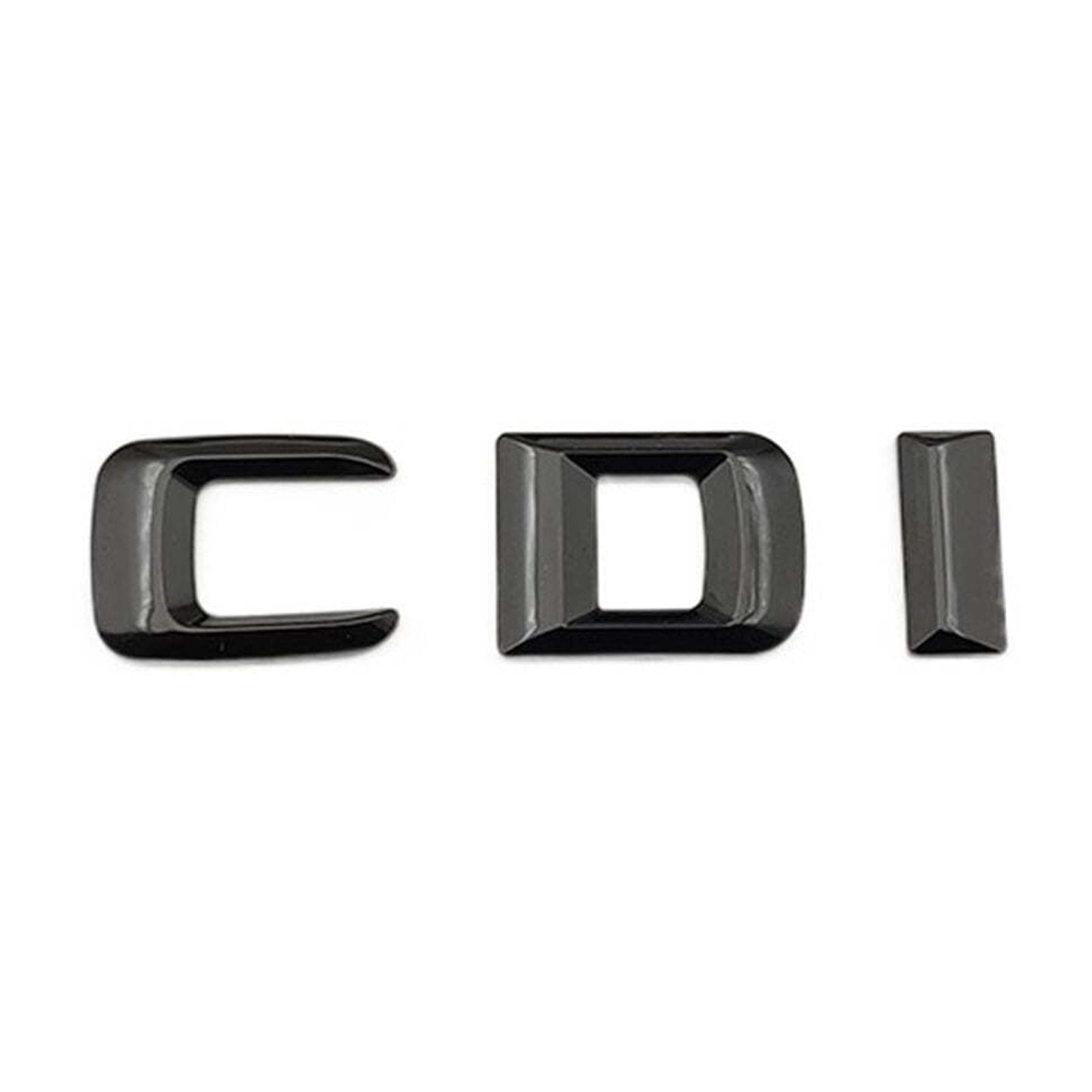 3D ABS Black Car Letters Rear Trunk Badge Logo E350 CDI 4matic Emblem ...