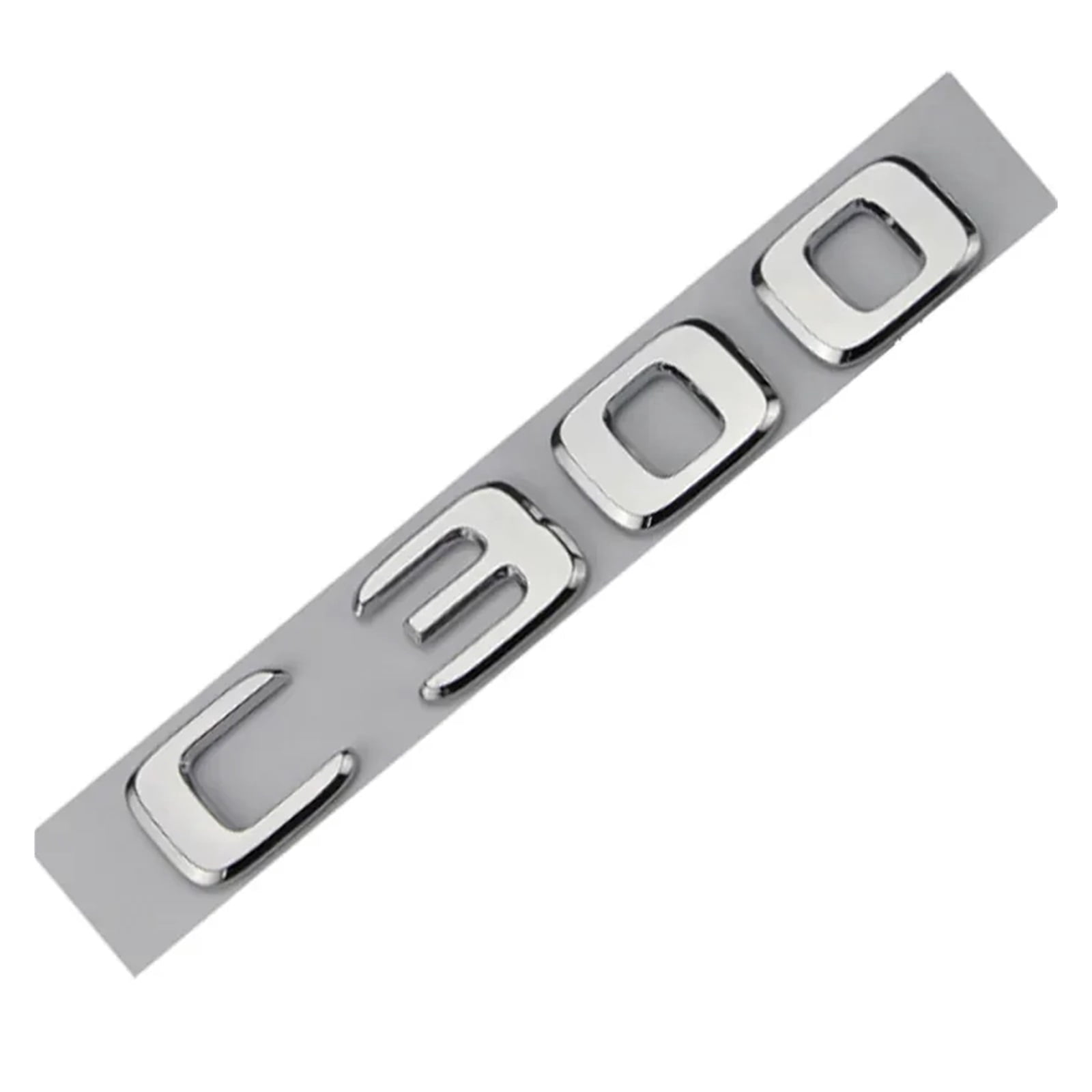 3D ABS Black Chrome Car Letters Rear Trunk Logo Badge Fit For 2022 ...