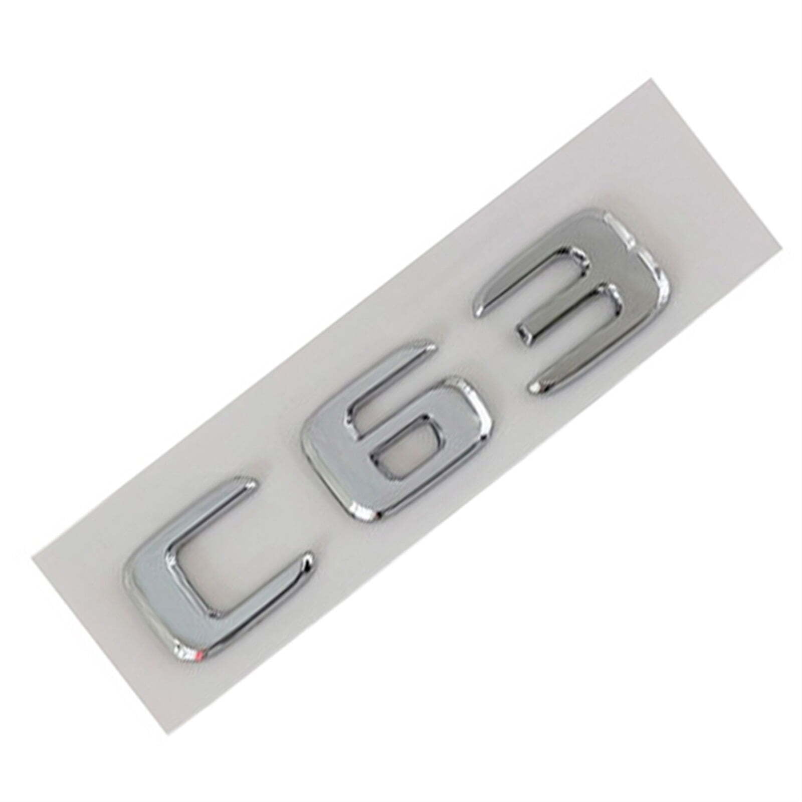 3D ABS Black Letters Car Rear Trunk Badge Sticker C63 C43 Emblem Logo ...