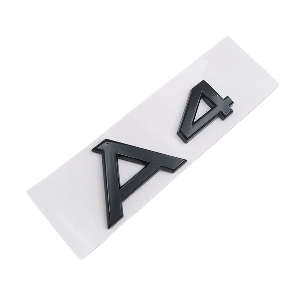 3D ABS Black S Line A1 A2 A3 A4 A5 A6 A7 A8 Logo Emblem Auto Badge ...