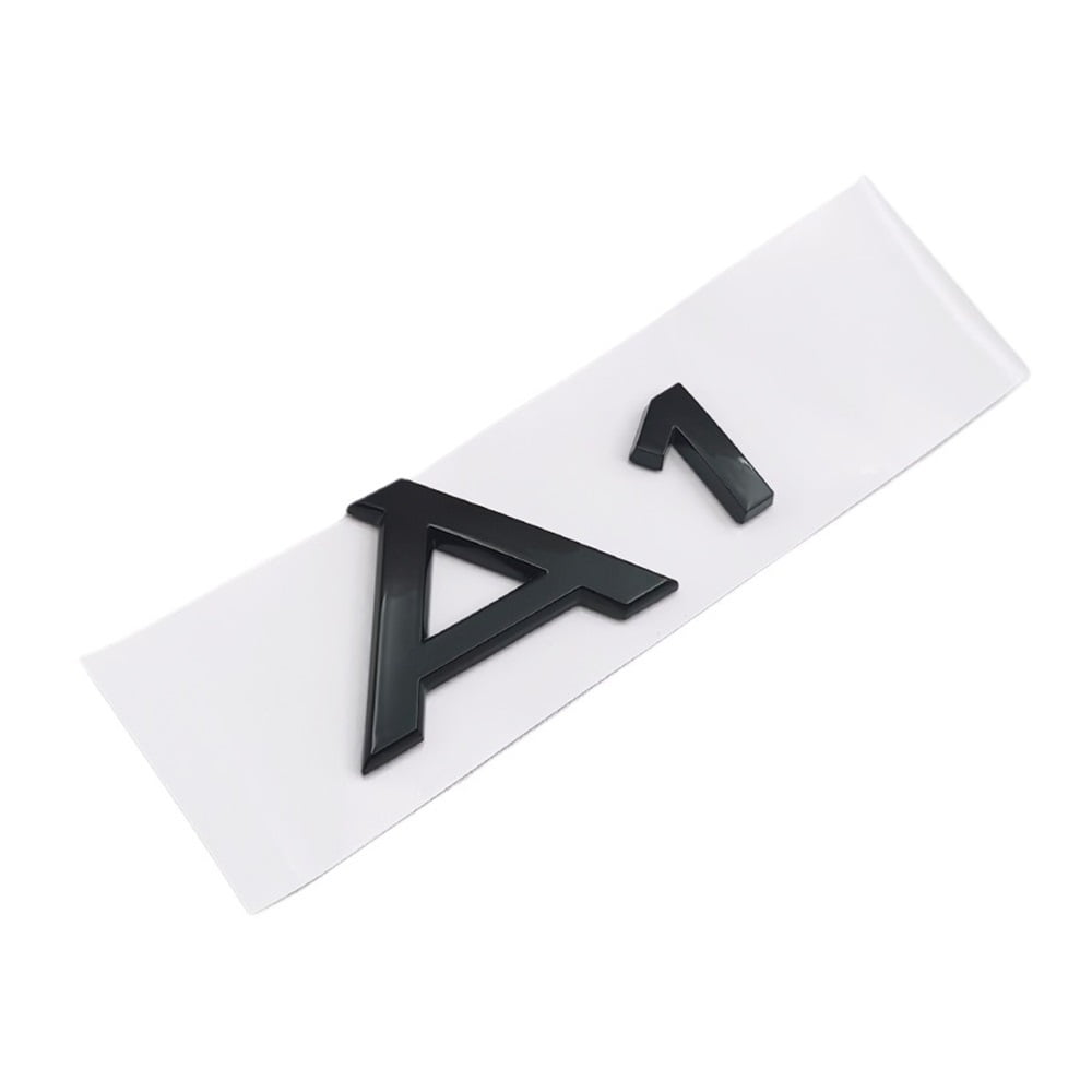 3D ABS Black S Line A1 A2 A3 A4 A5 A6 A7 A8 Logo Emblem Auto Badge ...