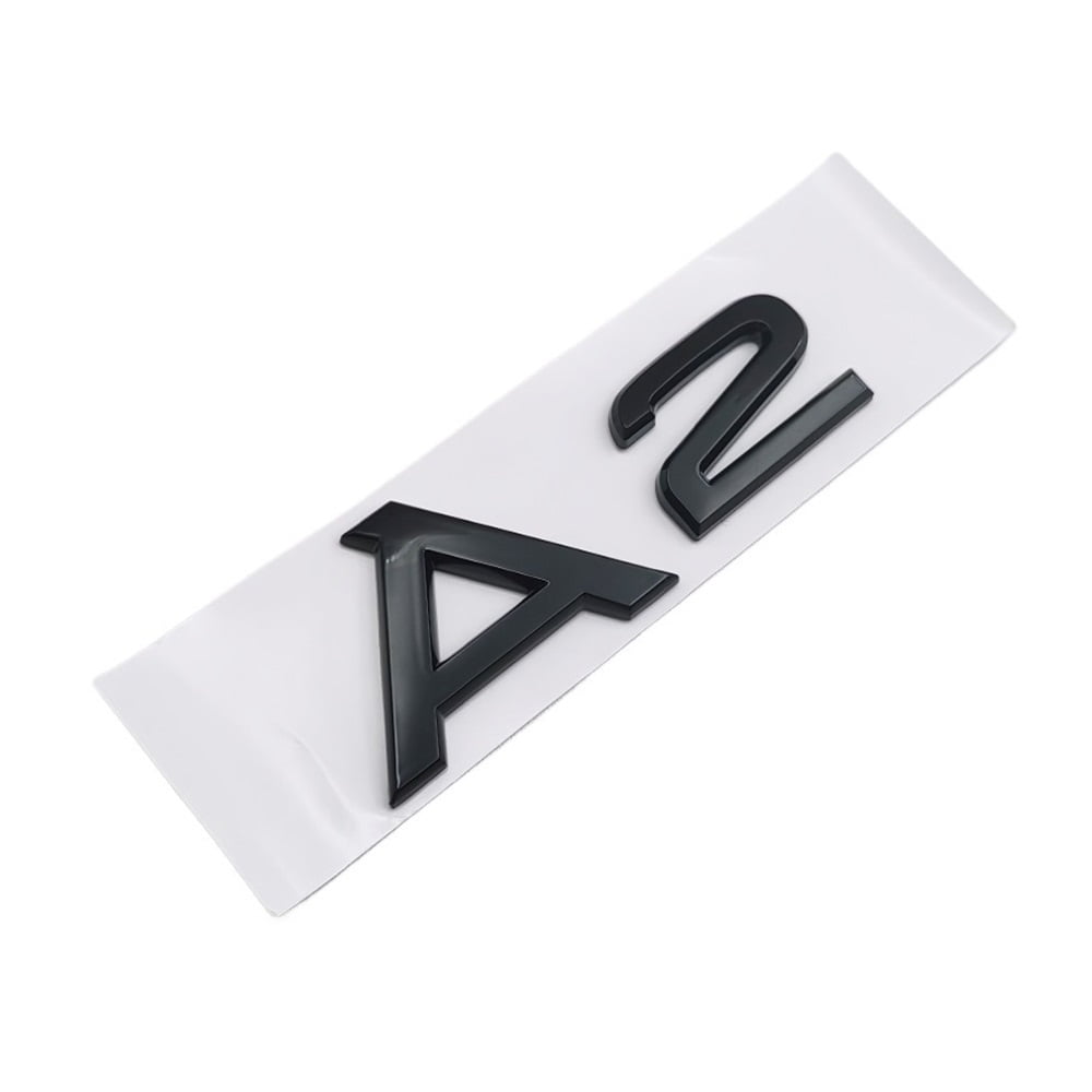3D ABS Black S Line A1 A2 A3 A4 A5 A6 A7 A8 Logo Emblem Auto Badge ...