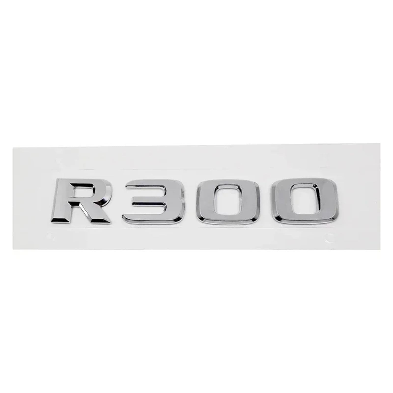 3D ABS Car Rear Sticker Alphabet Trunk Badge Decal Exterior R63 R300 ...