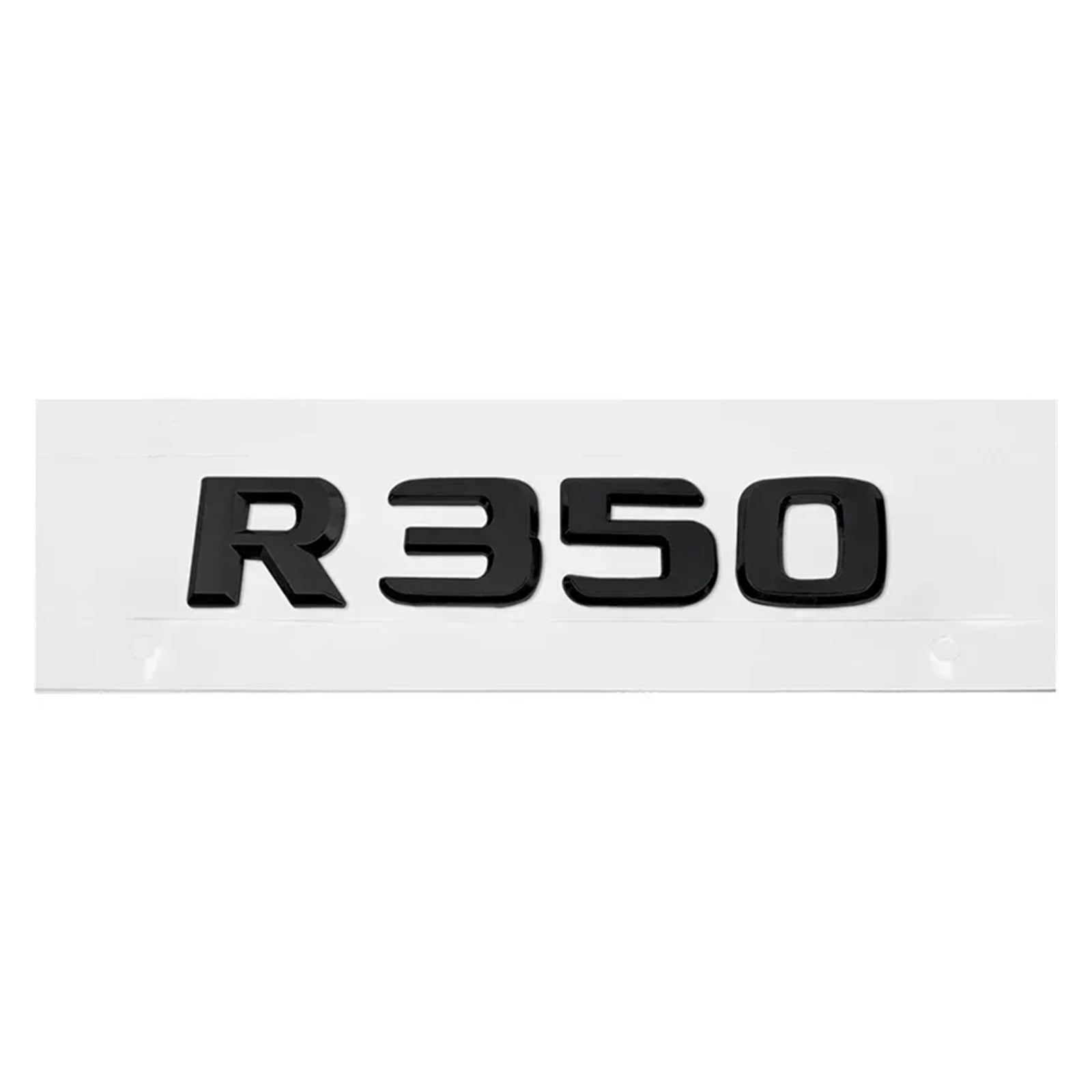 3D ABS Car Rear Sticker Alphabet Trunk Badge Decal Exterior R63 R300 ...