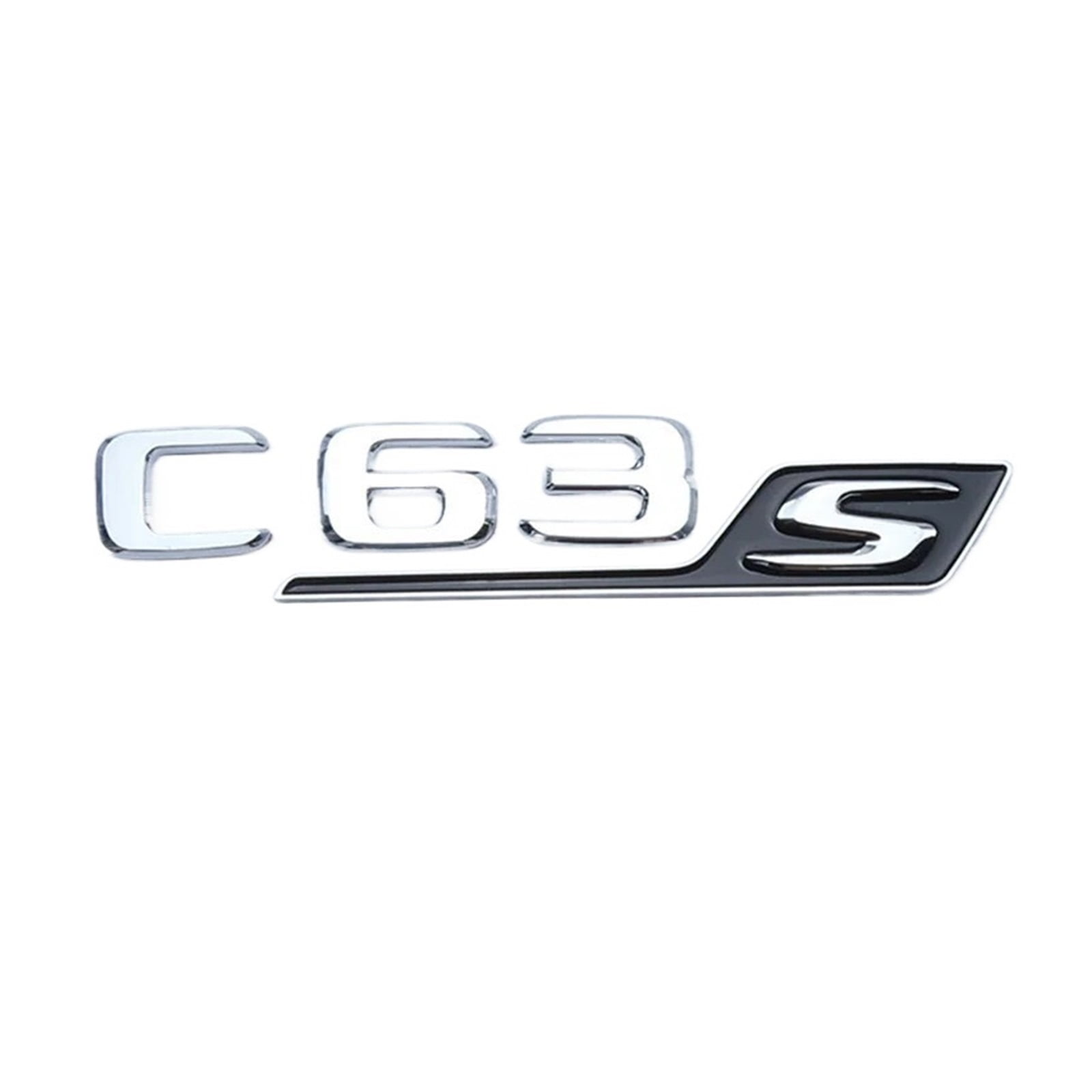 3D ABS Car Rear Trunk Sticker Emblem Logo GLE63S Badge Fit For Mercedes ...