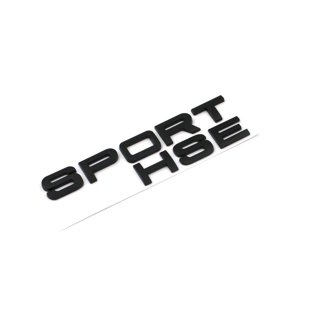 3D ABS Car SPORT HSE Emblem Stickers Decals For Land Rover Range Rover ...