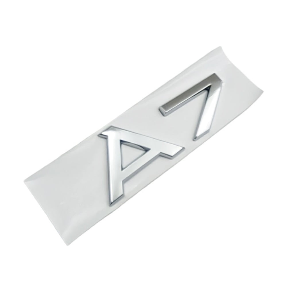 3D ABS Chrome Black Logo S Line A1 A2 A3 A4 A5 A6 A7 A8 Emblem Badge ...