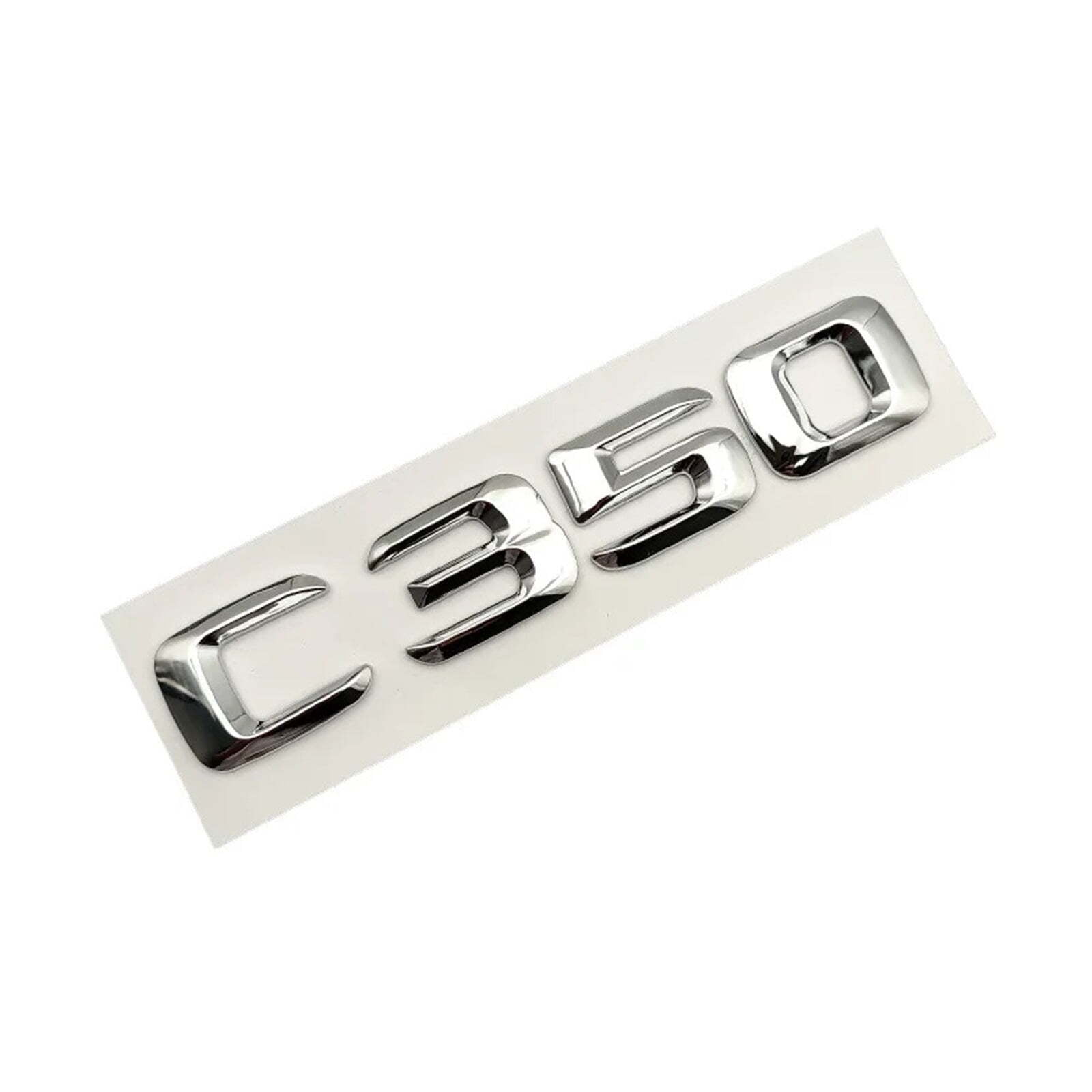 3D ABS Chrome Car Rear Trunk Emblem Badge Letters C180 C200 C220 C250 ...