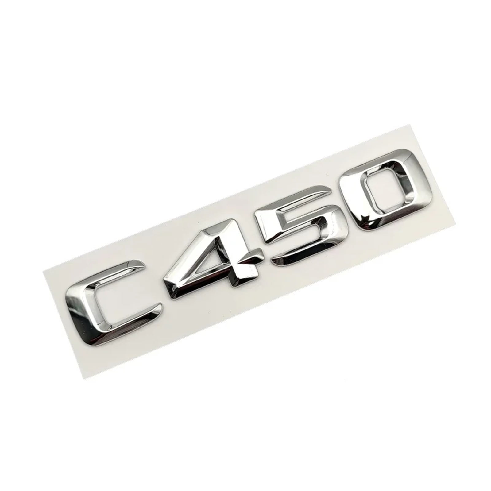 3D ABS Chrome Car Rear Trunk Emblem Badge Letters C180 C200 C220 C250 ...
