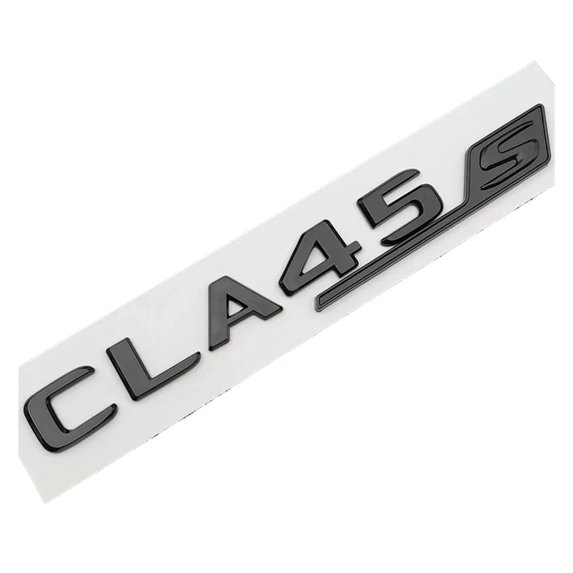 3D ABS Chrome Compatible with CLA 45 S C117 C118 CLA45S TURBO Car Trunk ...