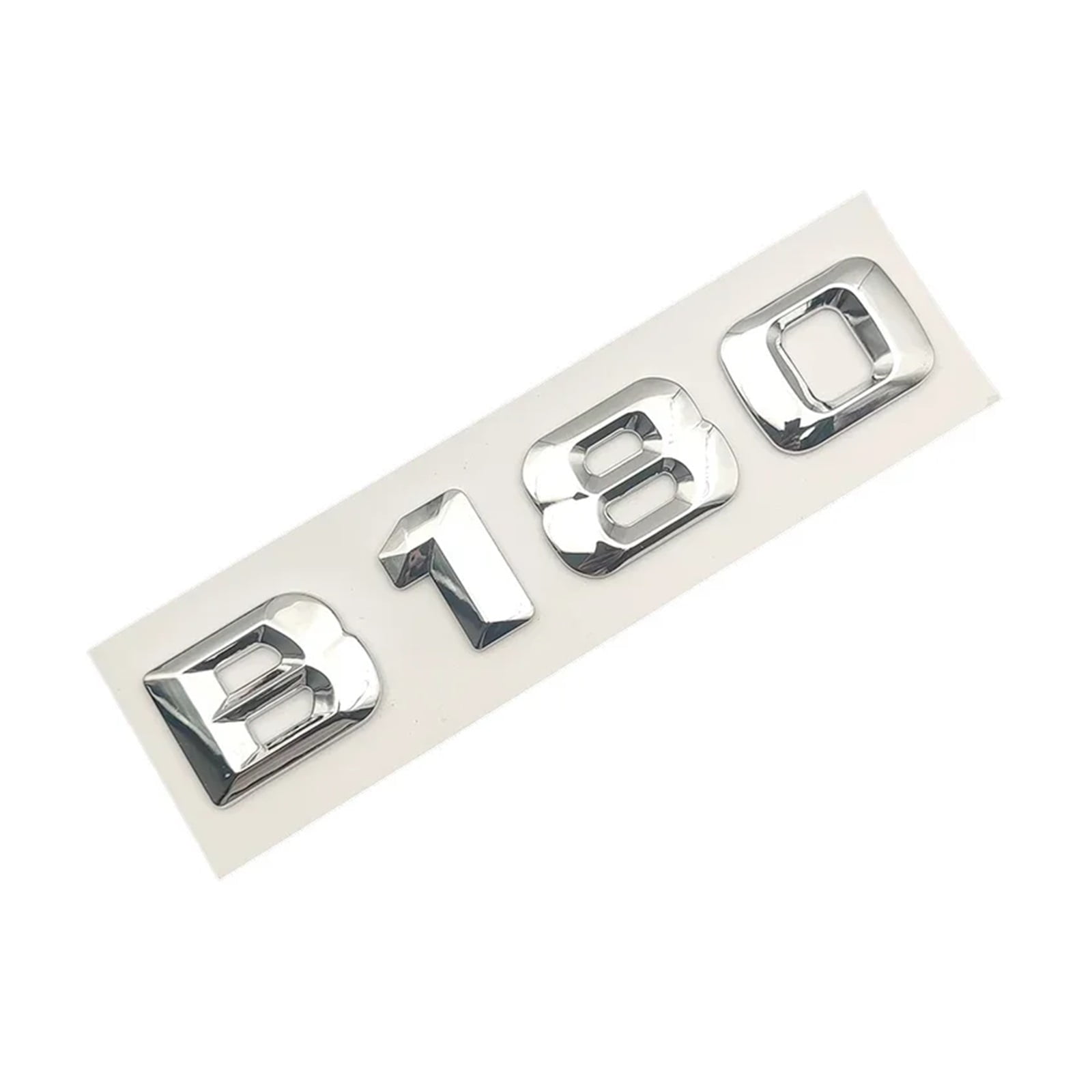 3D ABS Chrome Letters Car Rear Trunk Badge B180 B200 B250 B260 B220 CDI ...