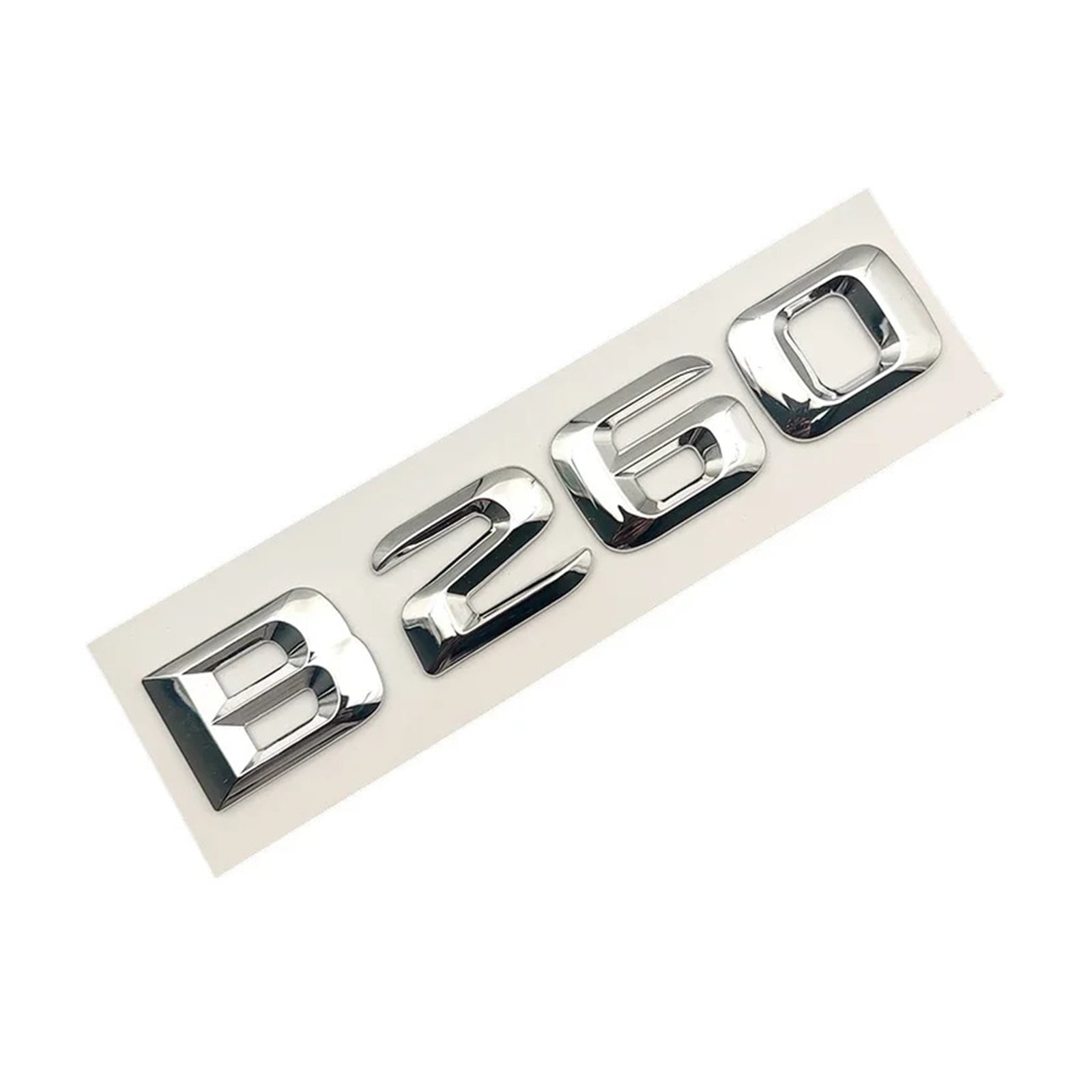 3D ABS Chrome Letters Car Rear Trunk Badge B180 B200 B250 B260 B220 CDI ...