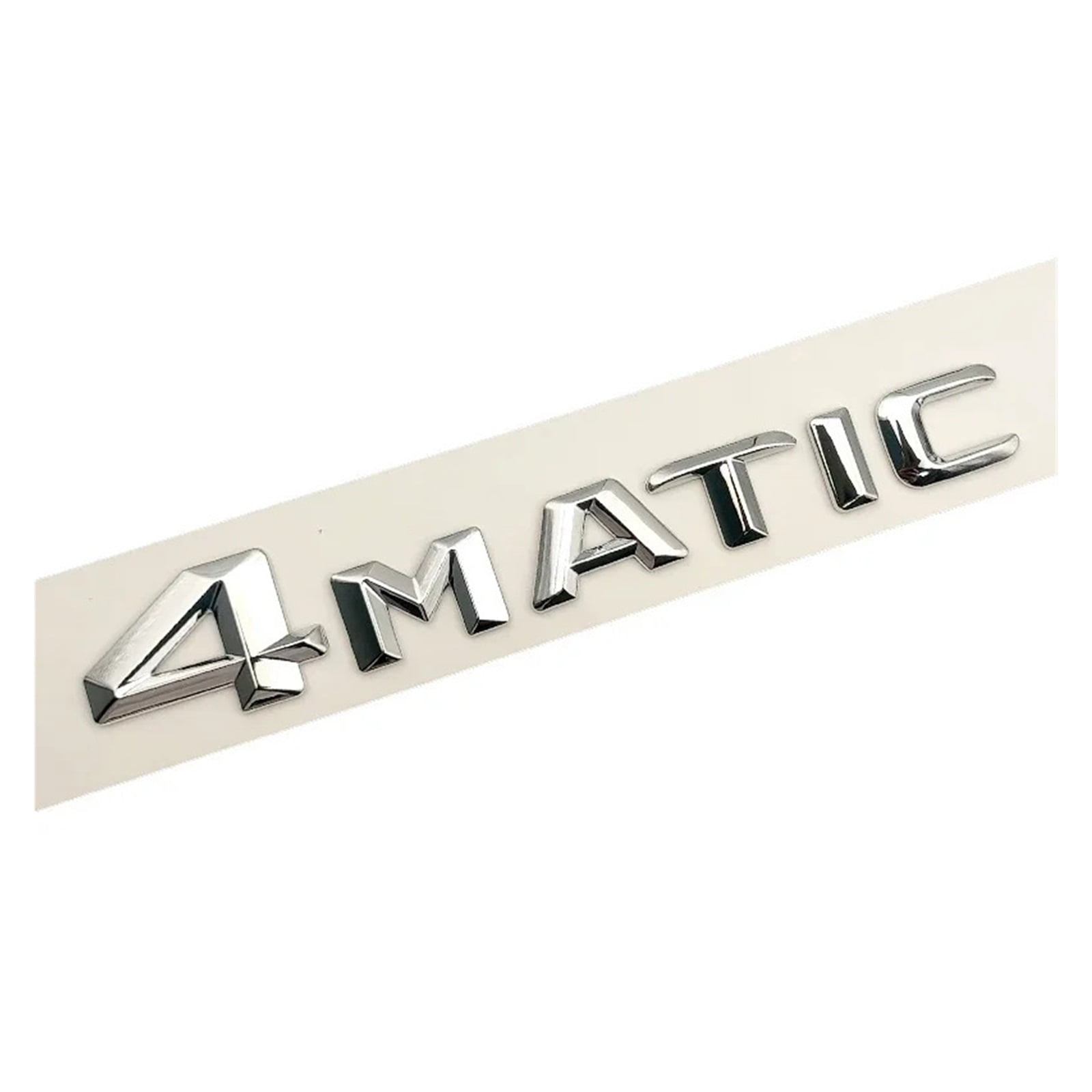 3D ABS Chrome Letters Car Rear Trunk Badge B180 B200 B250 B260 B220 CDI ...