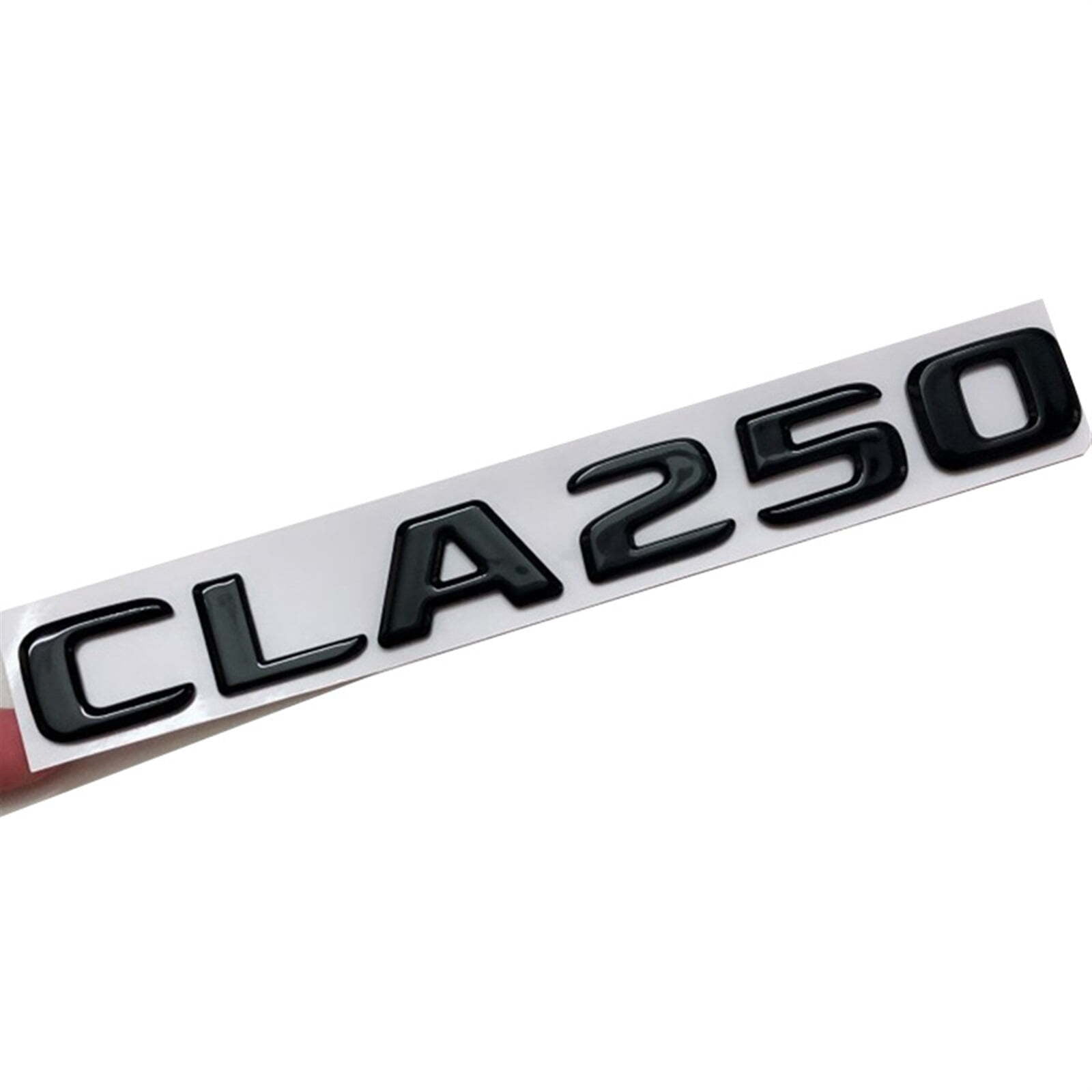 3D ABS Glossy Black Car Letters Rear Trunk Badge CLA250 4MATIC Emblem ...