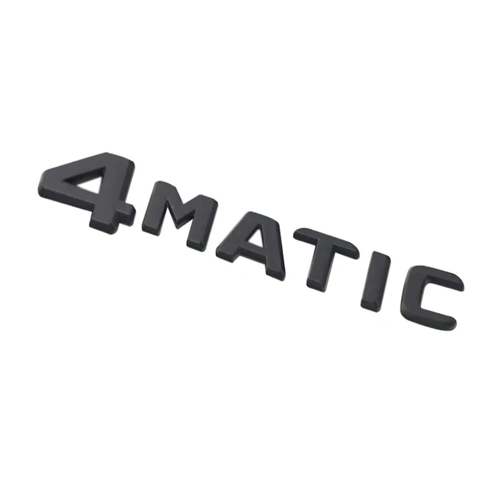 3D ABS Glossy Black Car Rear Trunk Badge Decal Letters Sticker Logo E ...