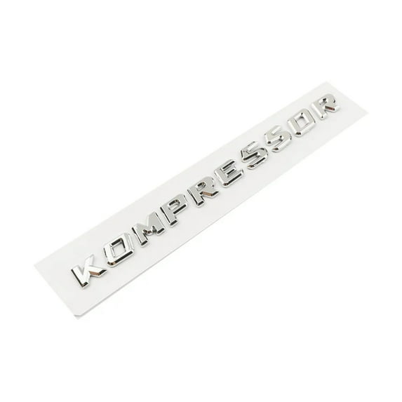 3D ABS KOMPRESSOR Logo Badge Emblem Decals Car Sticker - Walmart.com