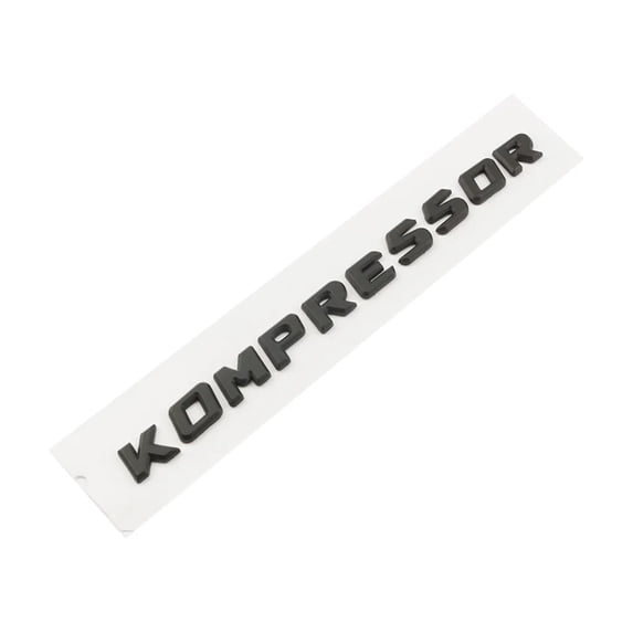 3D ABS KOMPRESSOR Logo Badge Emblem Decals Car Sticker - Walmart.com