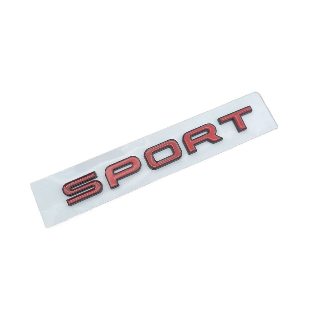 3D ABS Sport Letters Logo Emblem Car Trunk Badge For LAND ROVER Evoque ...