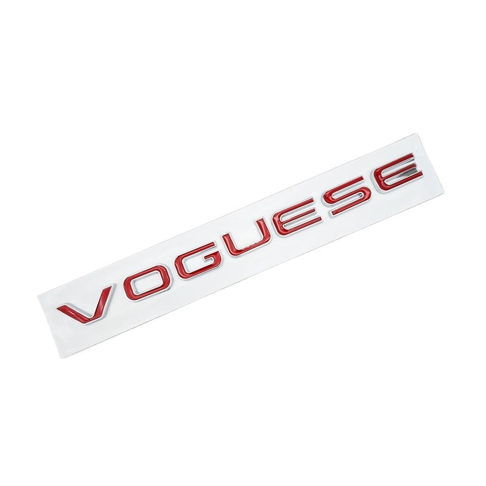 3D ABS VOGUE SE Letters Logo Car Rear Trunk Badge Stickers For Land ...