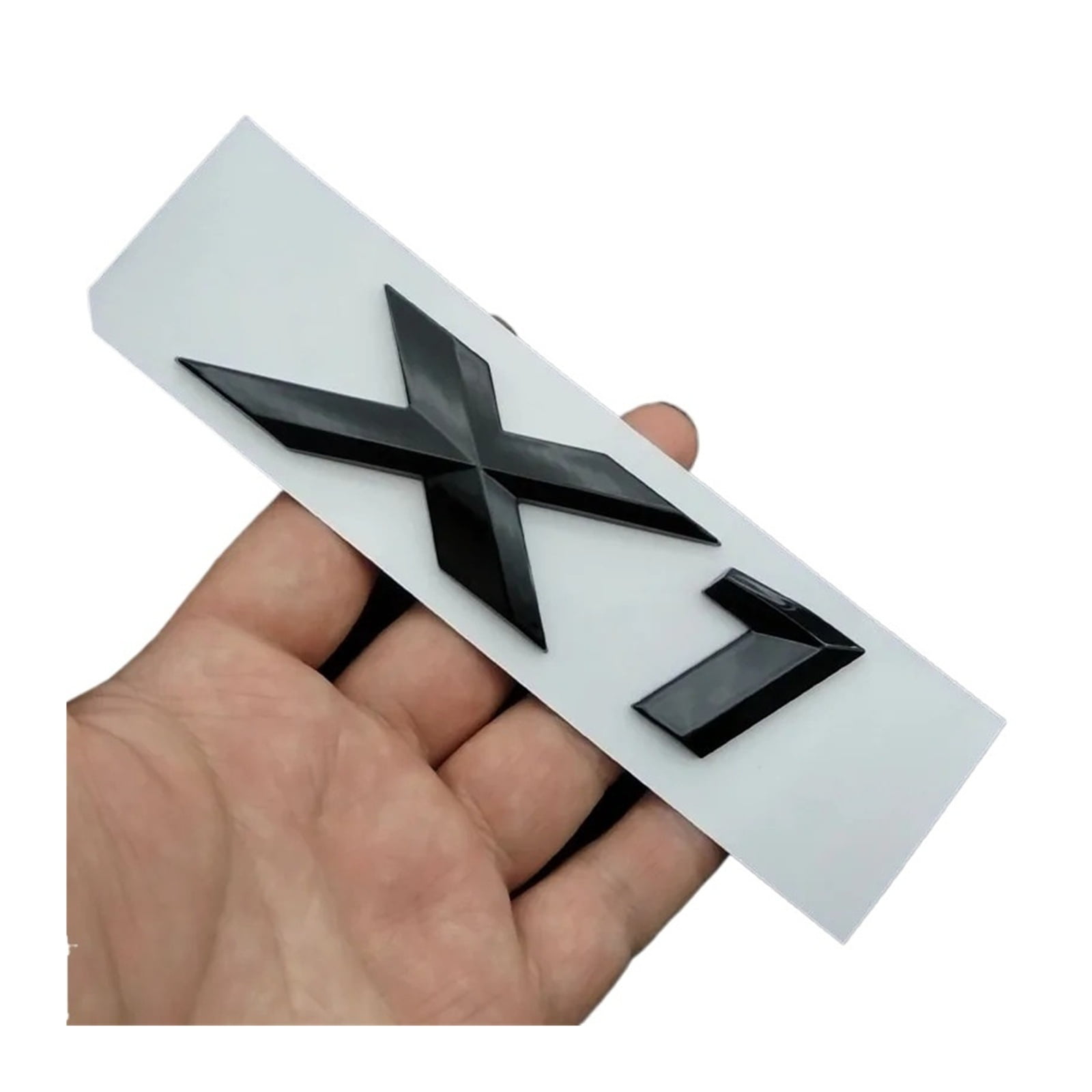 3D ABS X1 X2 X3 X4 X5 X6 X7 Car Rear Trunk Logo Emblem Badge Sticker ...