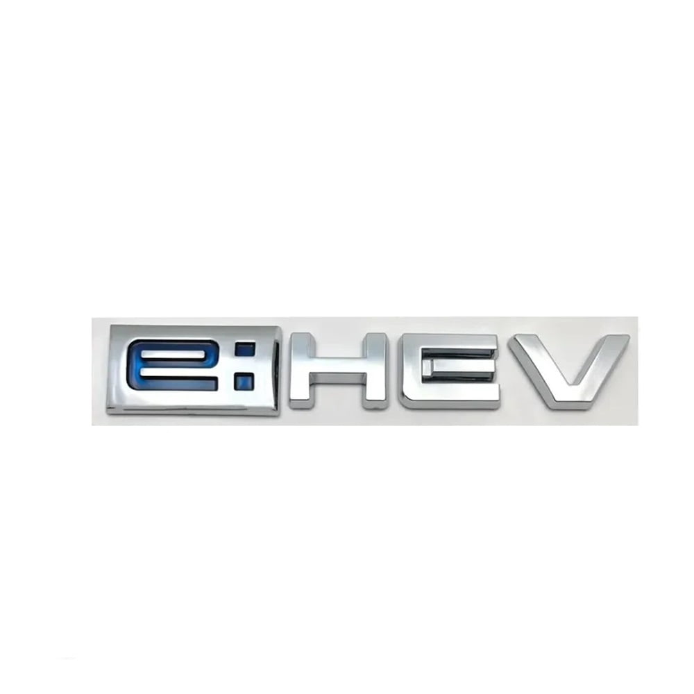 3D ABS (plastic)eHEV Logo Car Letter Sticker Tail Bumper Badge Auto ...