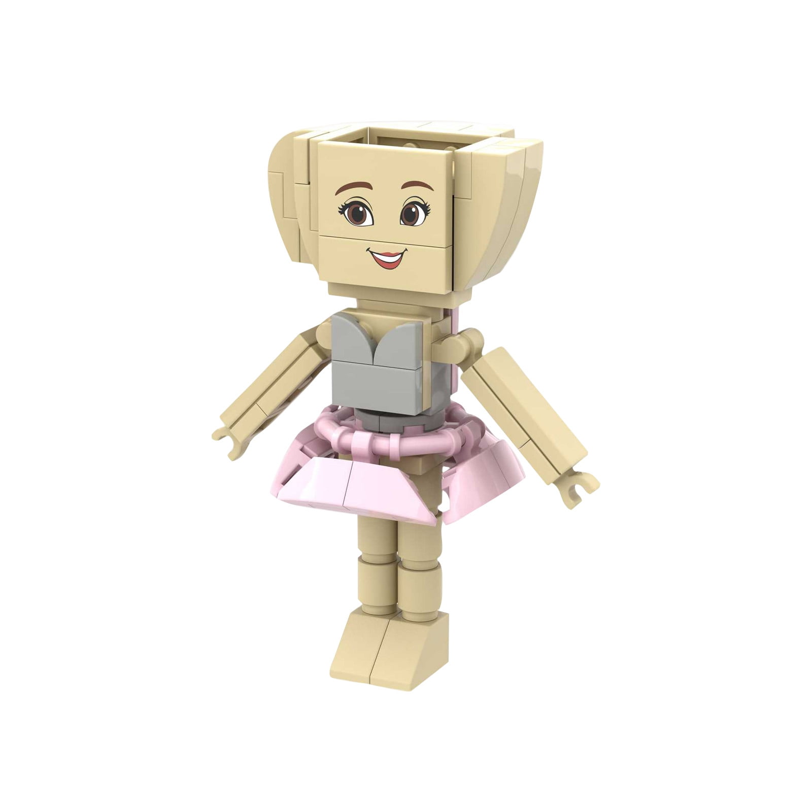 3D AI Brainrot Animal Building Block Set - Italian Brainrot Building ...