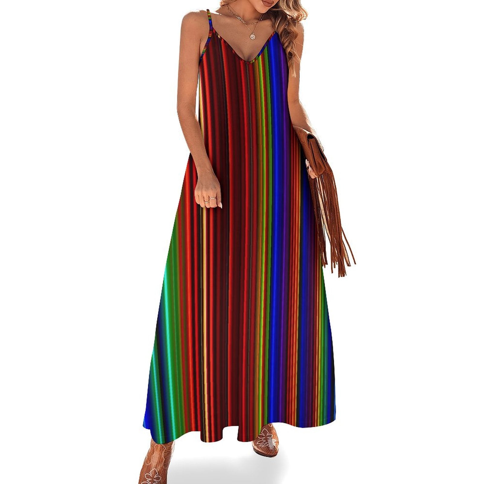 3D Abstract Lines Sleeveless Dress Women's Luxury Party Dress Birthday ...