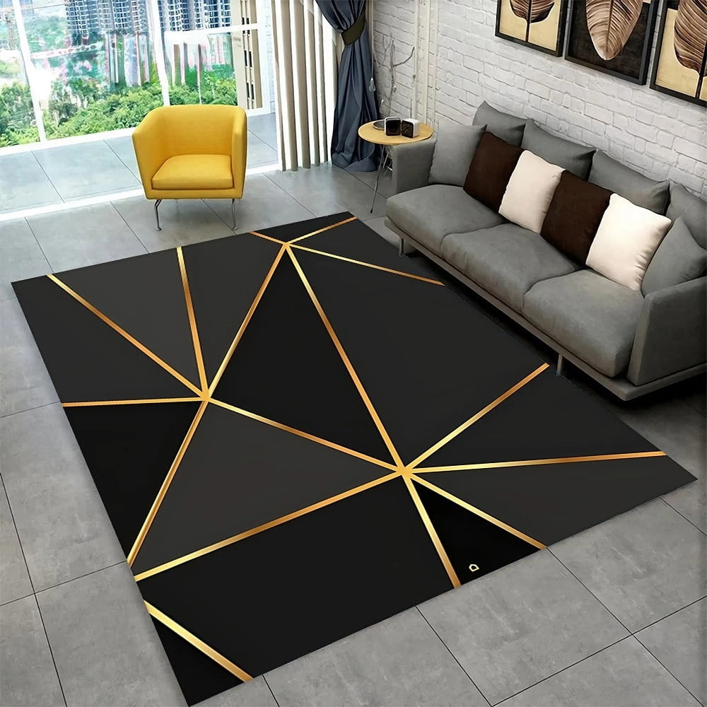 3D Abstract r Floor Mat Fashion Geometric Illusion Small Floor Mat for ...