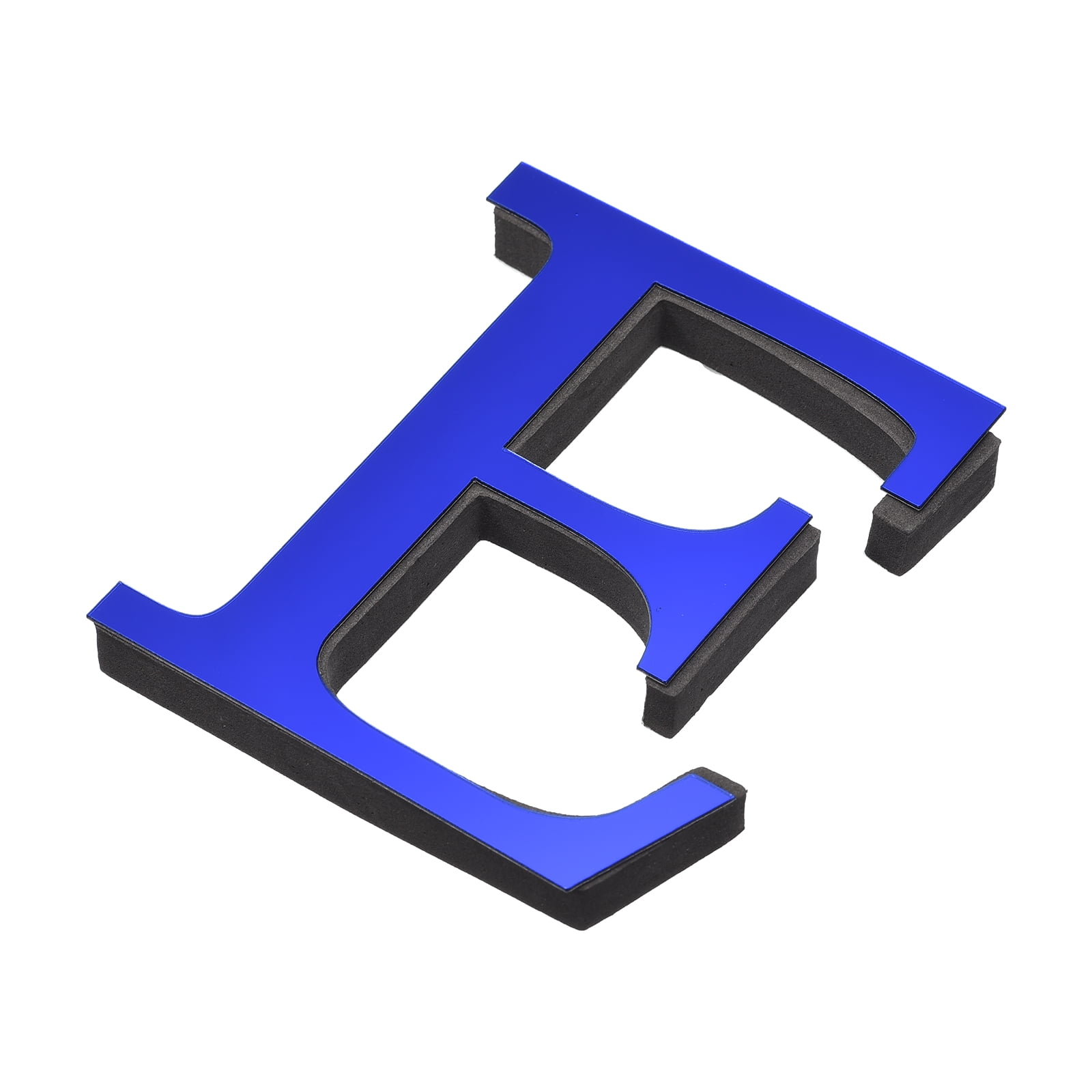 3D Acrylic Alphabet Mirror Wall Stickers Letter E Self-Adhesive Home ...