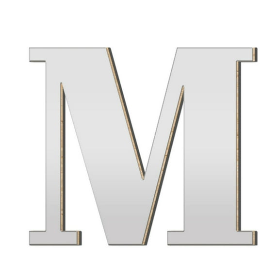 3D Acrylic Large Letter Wall Decals For Self Alphabet Art Stickers DIY ...