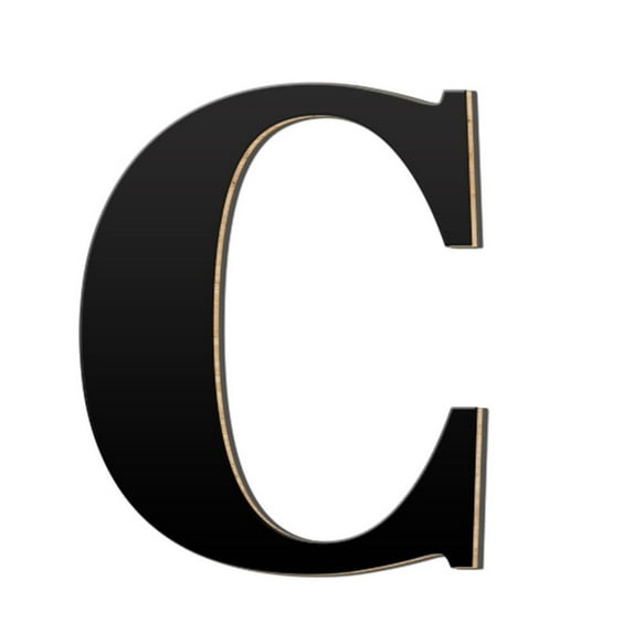 3D Acrylic Large Letter Wall Decals For Self Alphabet Logo Art And ...