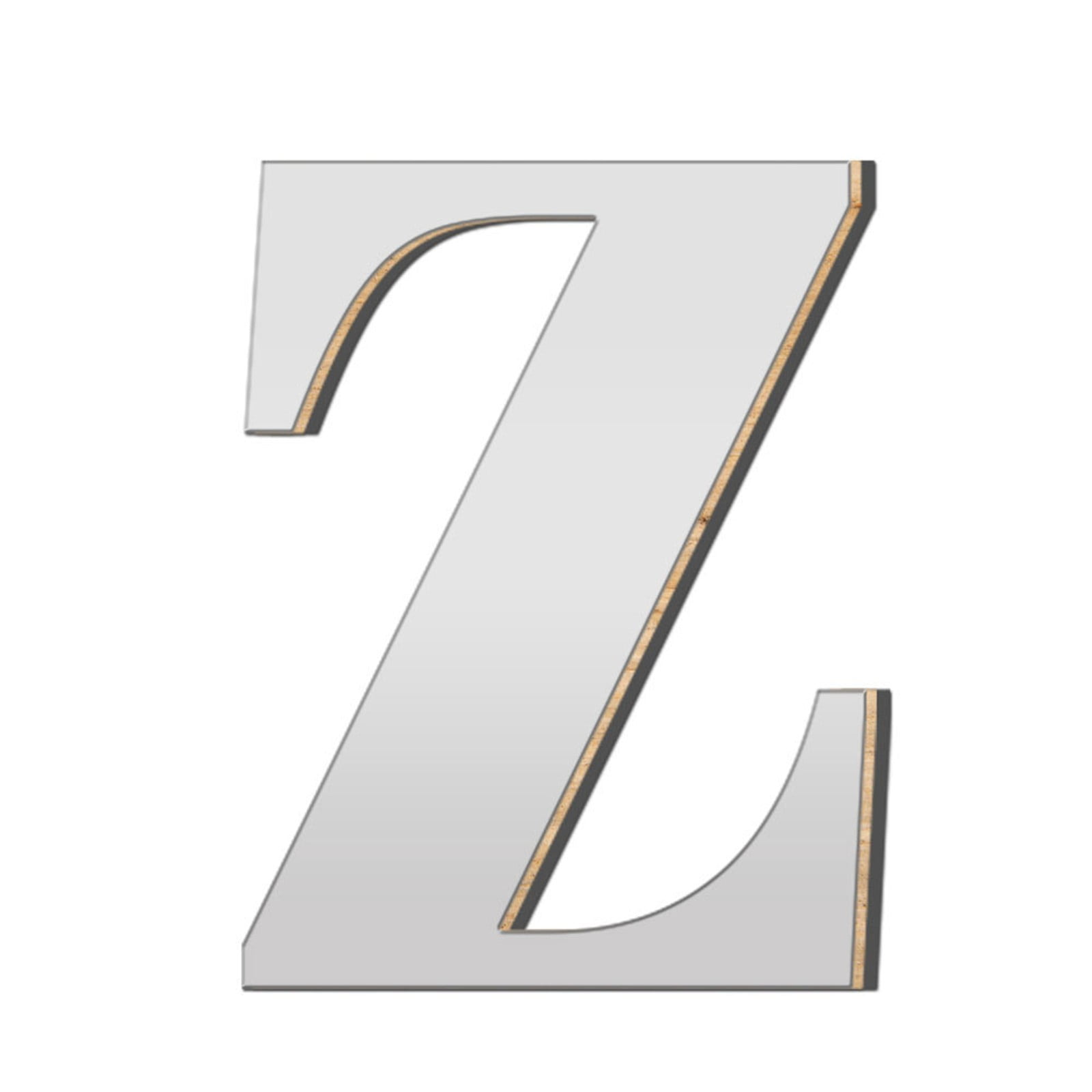 3D Acrylic Large Letter Wall Decals Self Home Art DIY Custom Modern ...