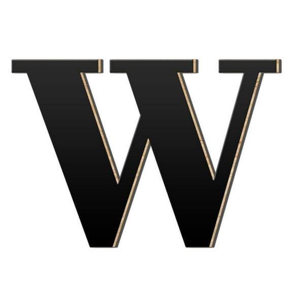 3D Acrylic Large Letter Wall Decals Self Home Art DIY Custom Modern ...