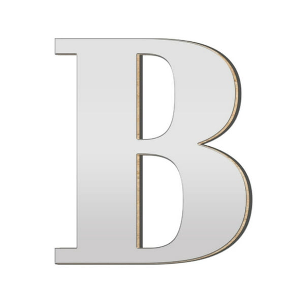 3D Acrylic Large Letter Wall Decals Self Home Art DIY Custom Modern ...