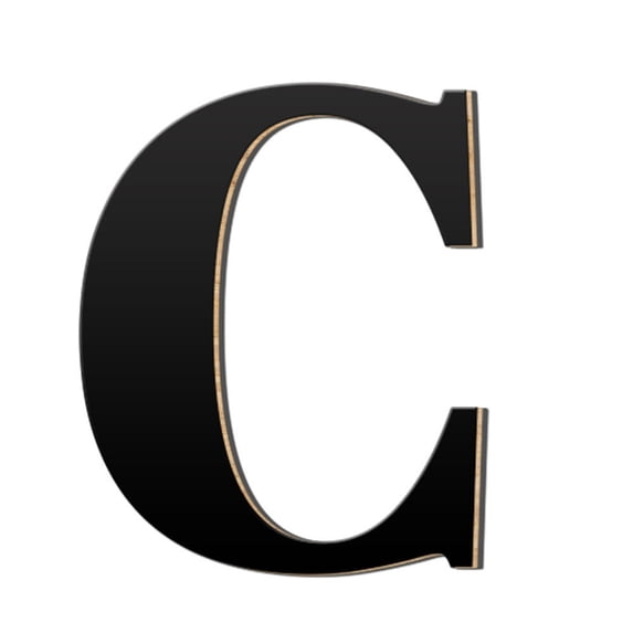 3D Acrylic Large Letter Wall Stickers For DIY Home Decoration - Logo ...