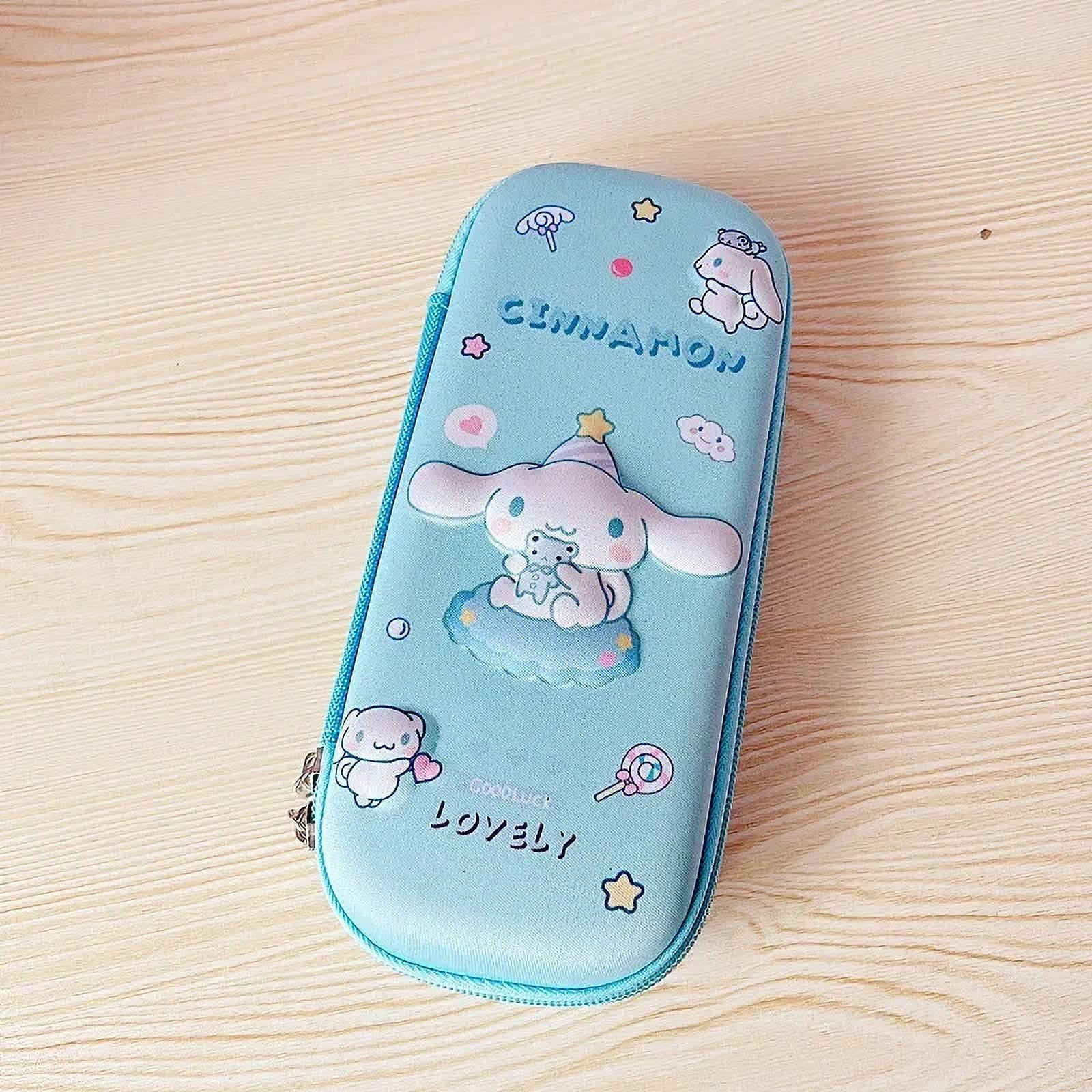 3D Action Figure Pattern EVA Pencil Case Anime Hello Kitty Student ...