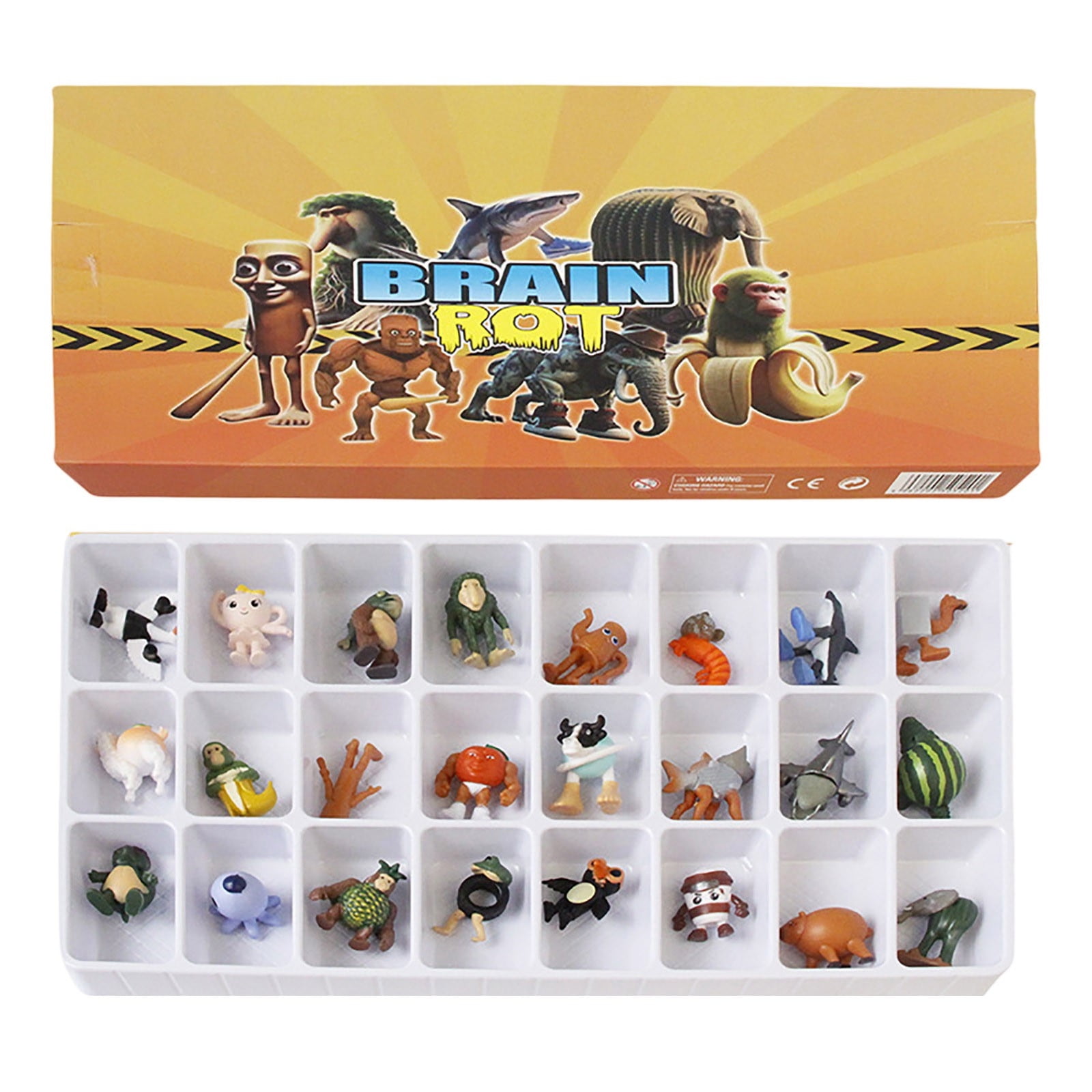 3D Action Figures Mystery Box, Mystery Box (24 Pack) - 3D Stereo ...