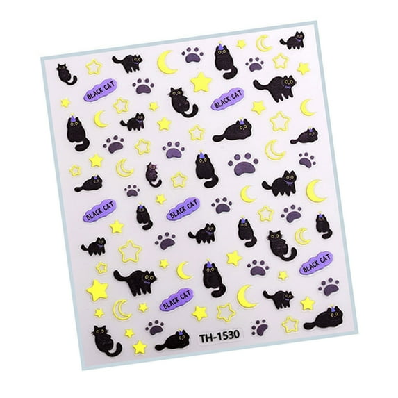 3D Adhesive Nail Art Stickers Fench Designs Nail Art Stickers Nail ...