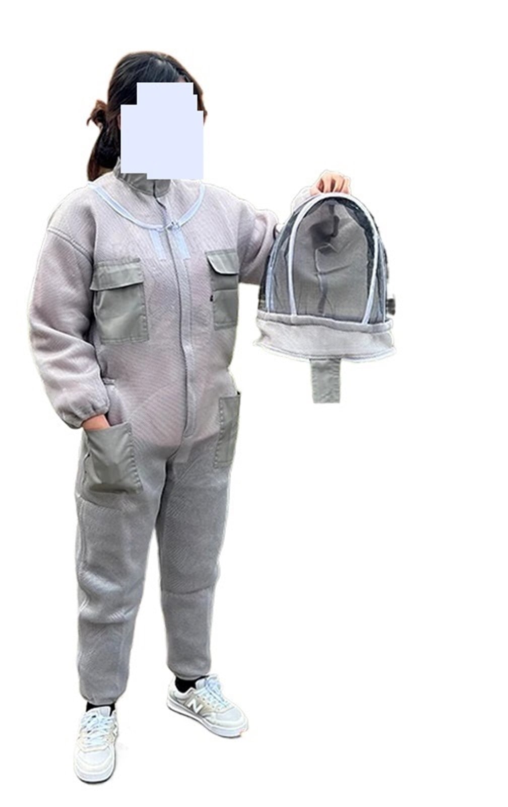 3D Air Cotton Mesh Integrated Anti Bee Suit, Beekeeping Vest, Anti ...