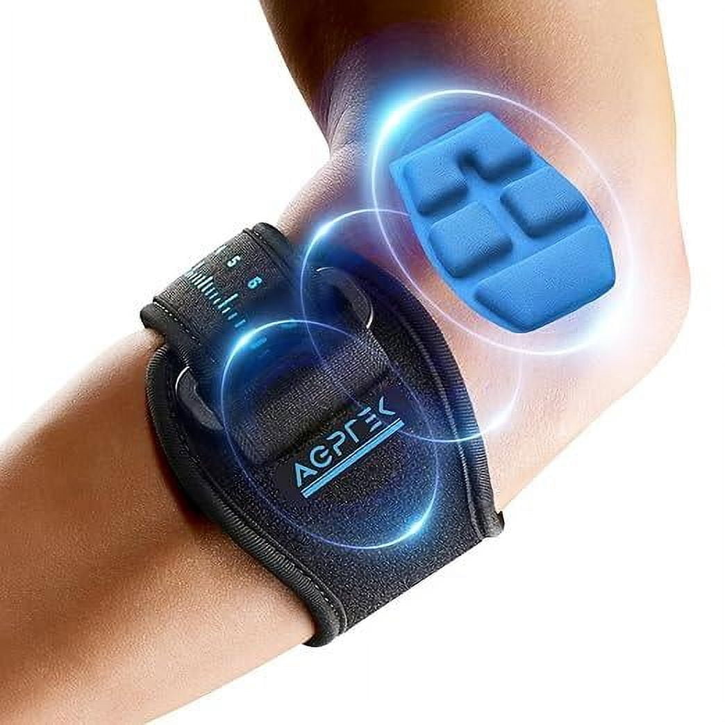 3D Air Cushion Elbow Brace for Tendonitis, Tennis & Golf Elbow Relief ...