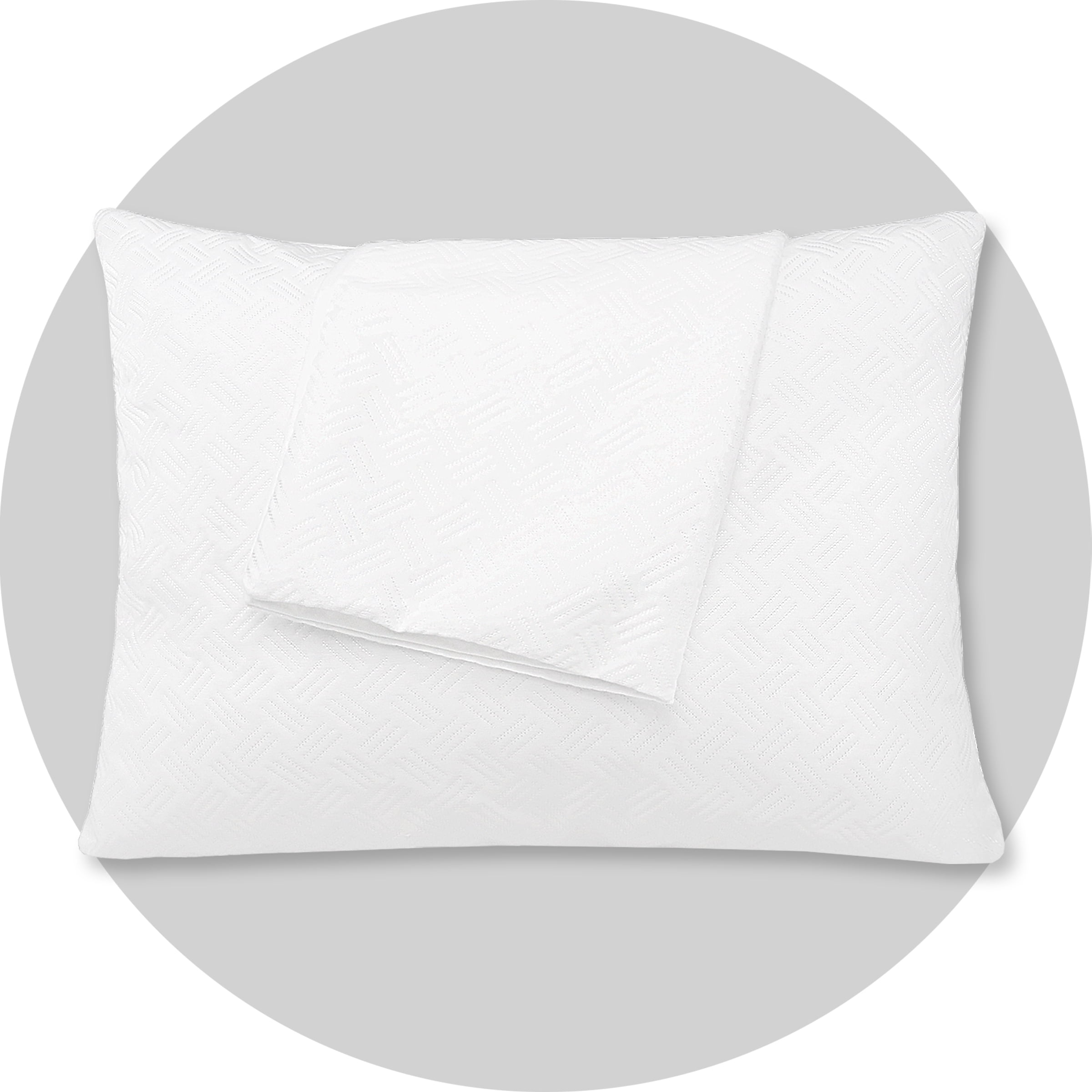 3D Air Fabric Waterproof Pillow Protectors with Zipper, Pillow Covers ...