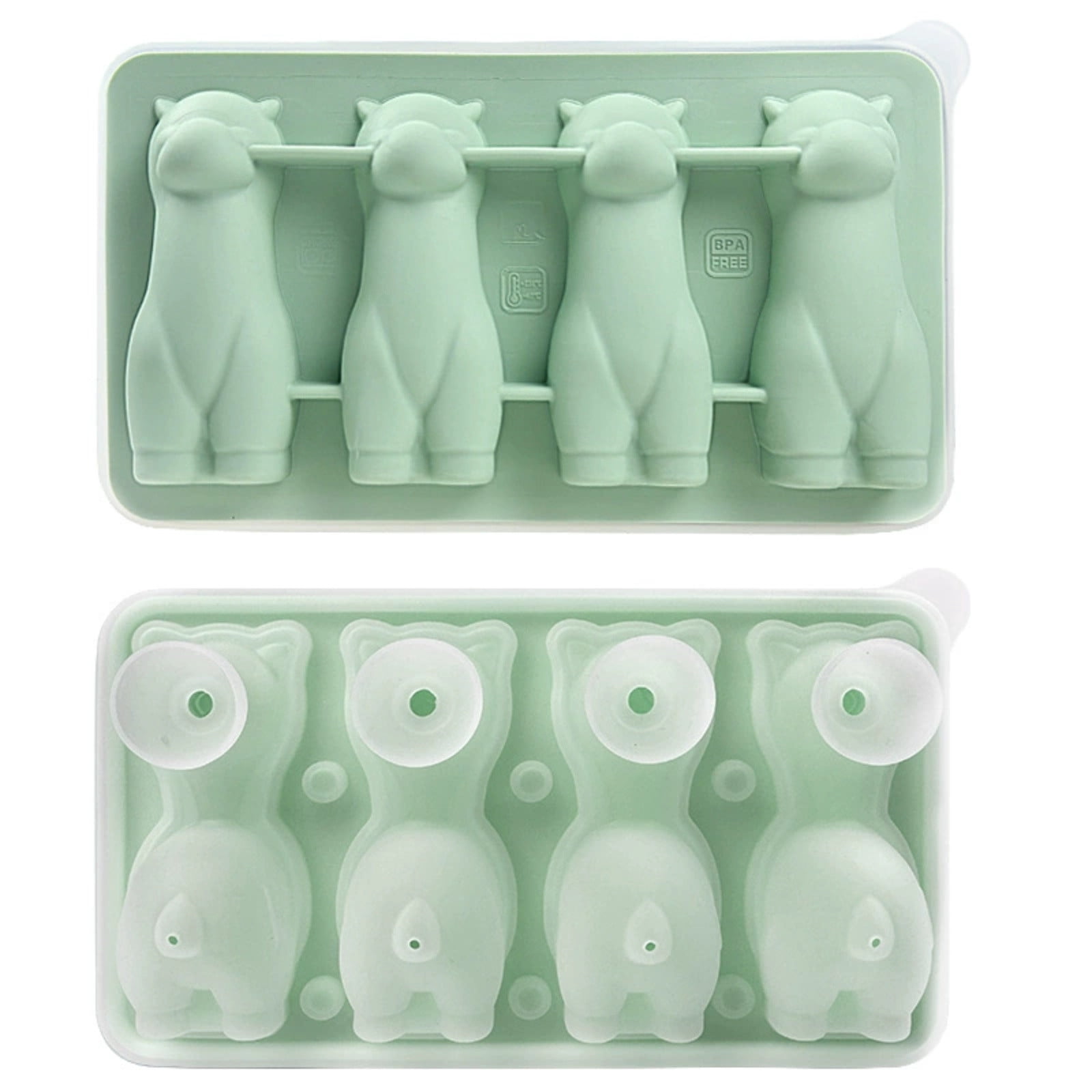 3D Alpaca Ice Cube Mold, Silicone Alpaca Shapes Ice Cube Tray Bpa-Free ...