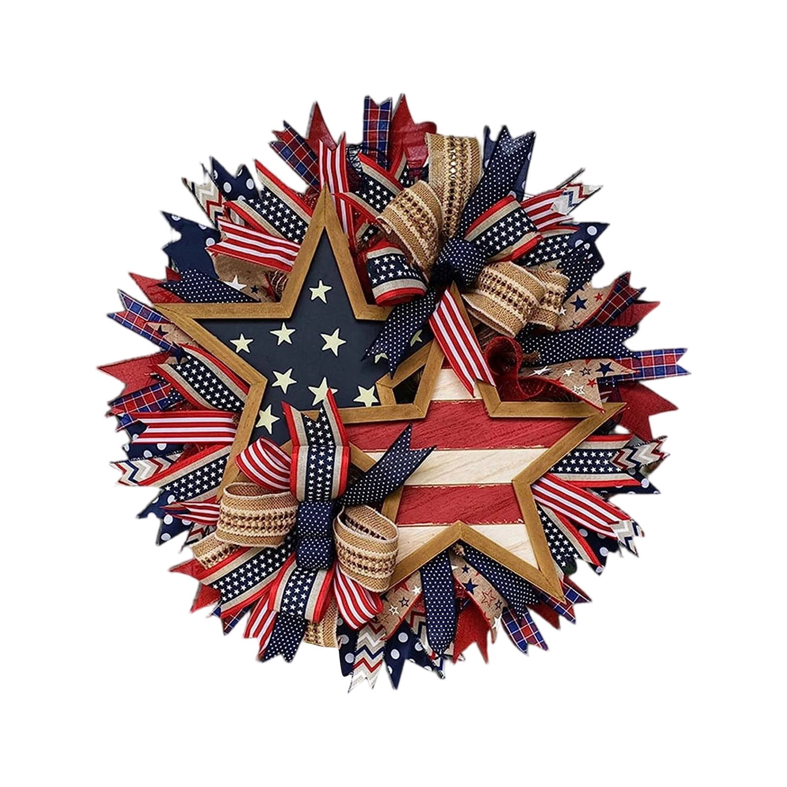3D American Independence Day Wreath – 250th Anniversary 4th of July ...