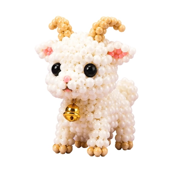 3D Animal Bead Art DIY Craft Kit, Premium Hand Beading Supply With ...