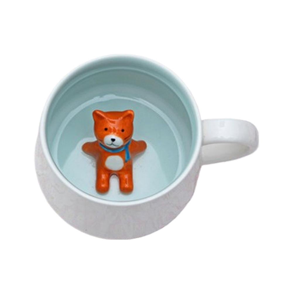 3D Animal Ceramic Coffee Mug, Coffee Milk Tea Ceramic Mugs, Cute Panda ...
