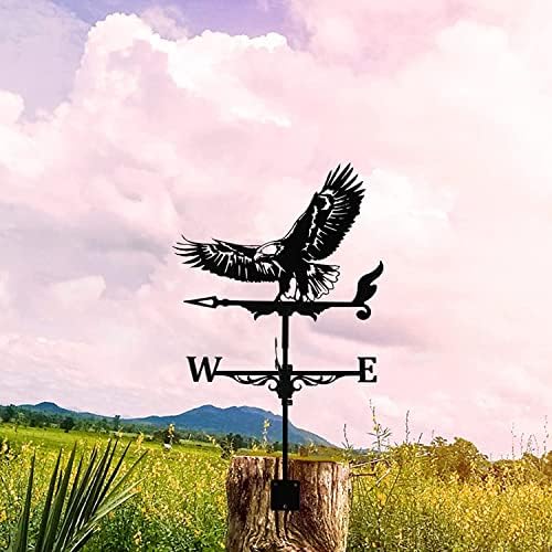 3D Animal Metal Weather Vane, Roof Weather Vane Wind Direction ...