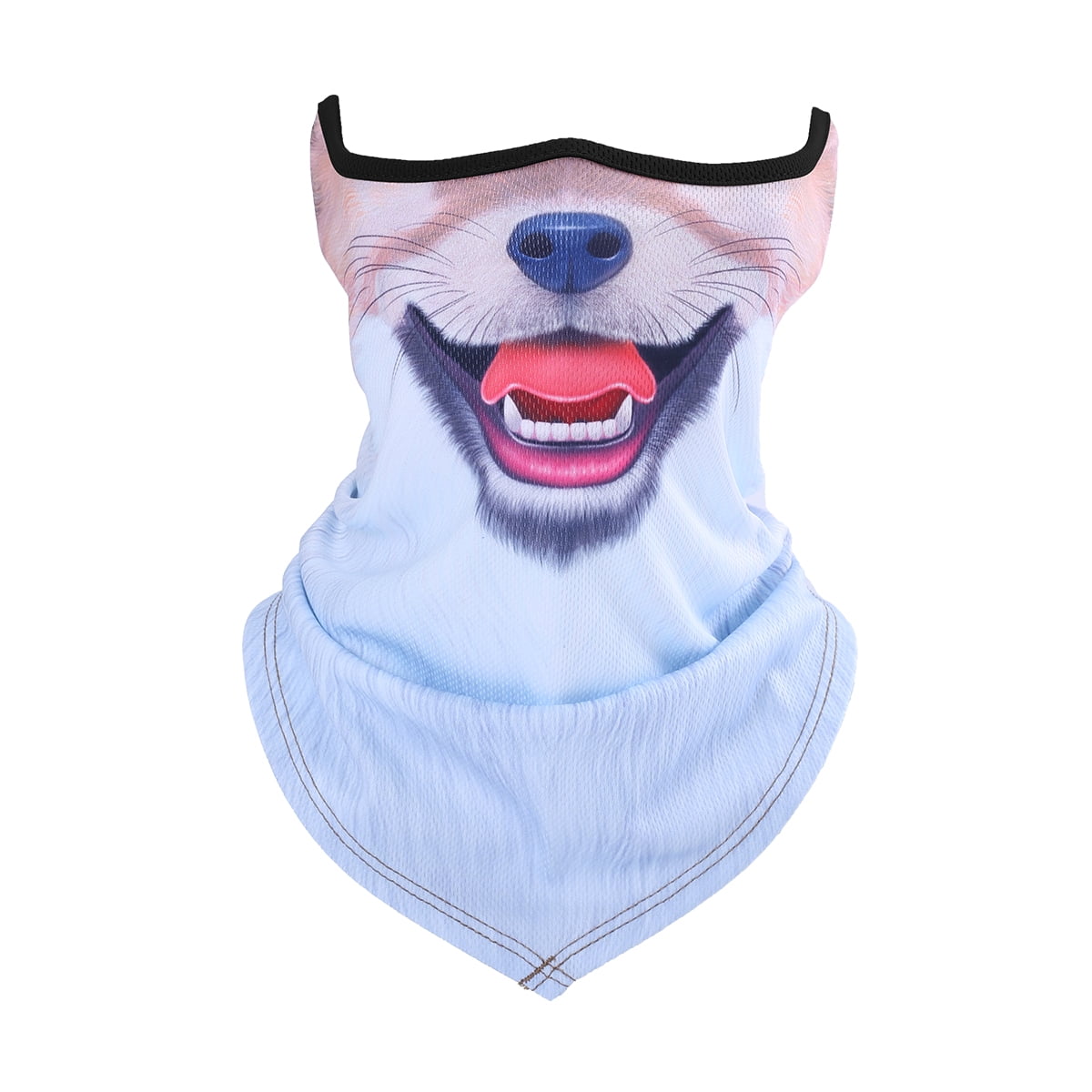 3D Animal Neck Gaiter Bandana Face Mask Scarf Summer UV Protection Face ...