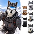 3D Animal Ski Mask Balaclava Funny Full Face Cover for Winter Sports 3D ...